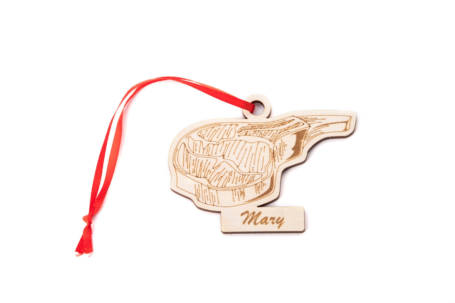 Personalized Beef Steak Ornament Custom Raw Meat Steak Lovers - Etsy