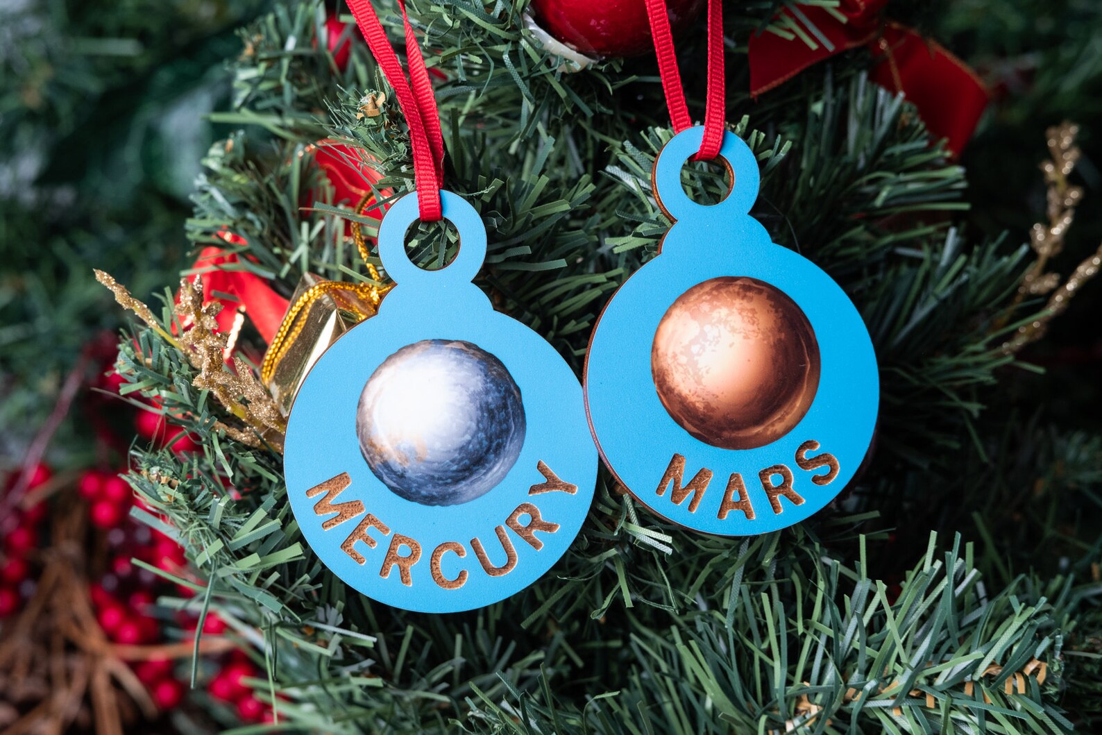 Planet Christmas Ornament Christmas Gift Ideas for Kids | Etsy