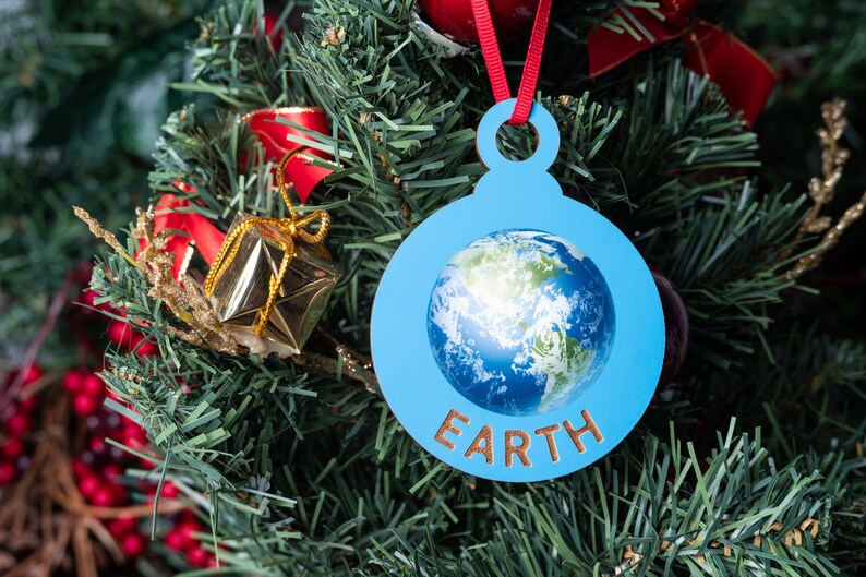 Planet Christmas Ornament Christmas Gift Ideas for Kids | Etsy