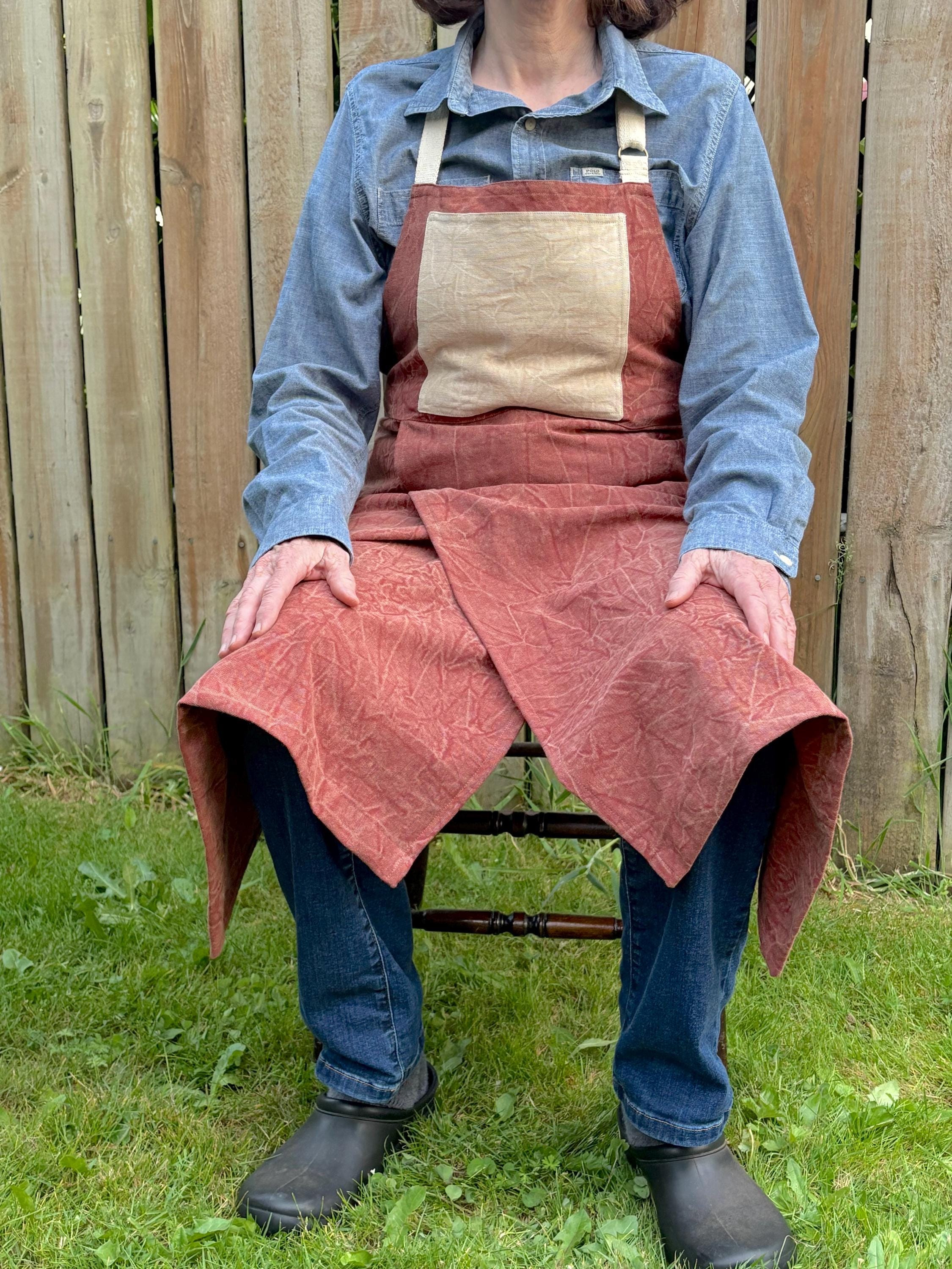 Pottery Apron, Split Leg, Ceramics Apron, Adjustable Neck and Waist - Etsy