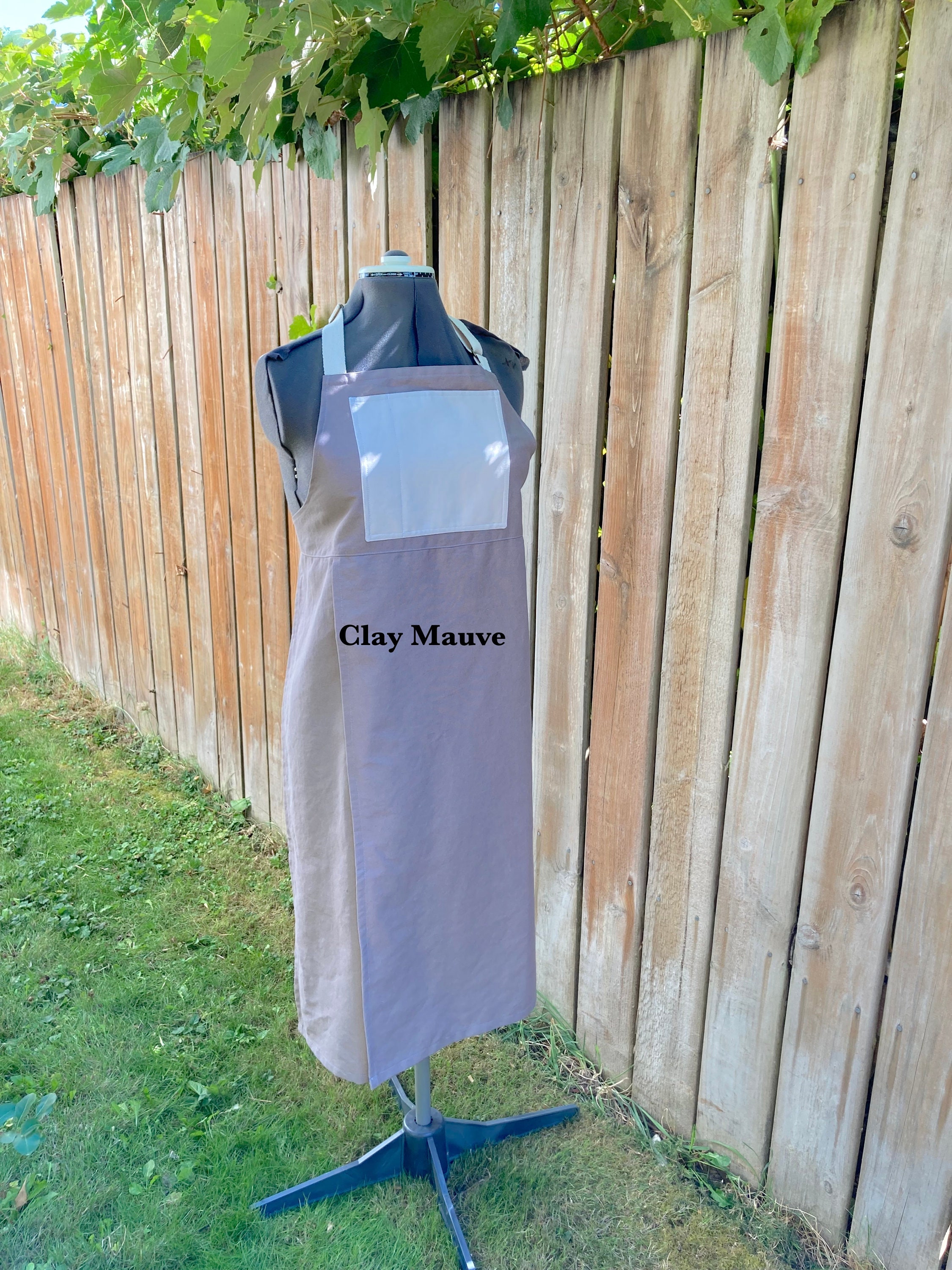 Pottery Apron, Split Leg, Ceramics Apron, Adjustable Neck and Waist - Etsy