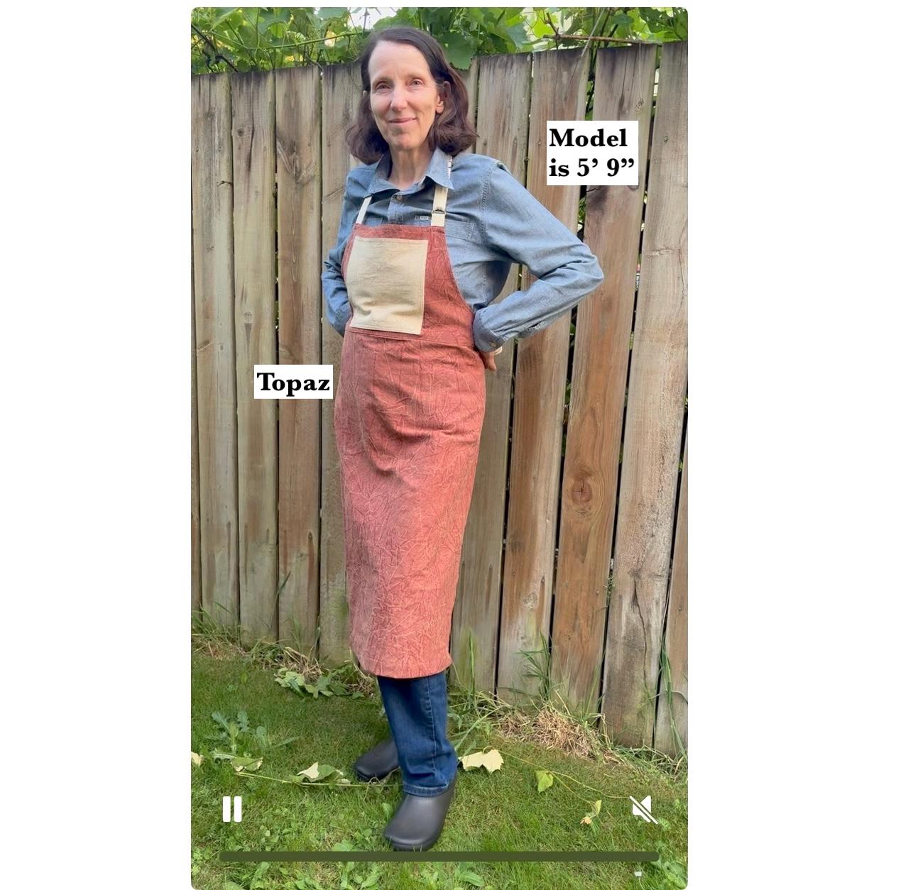 Pottery Apron, Split Leg, Ceramics Apron, Adjustable Neck and Waist - Etsy