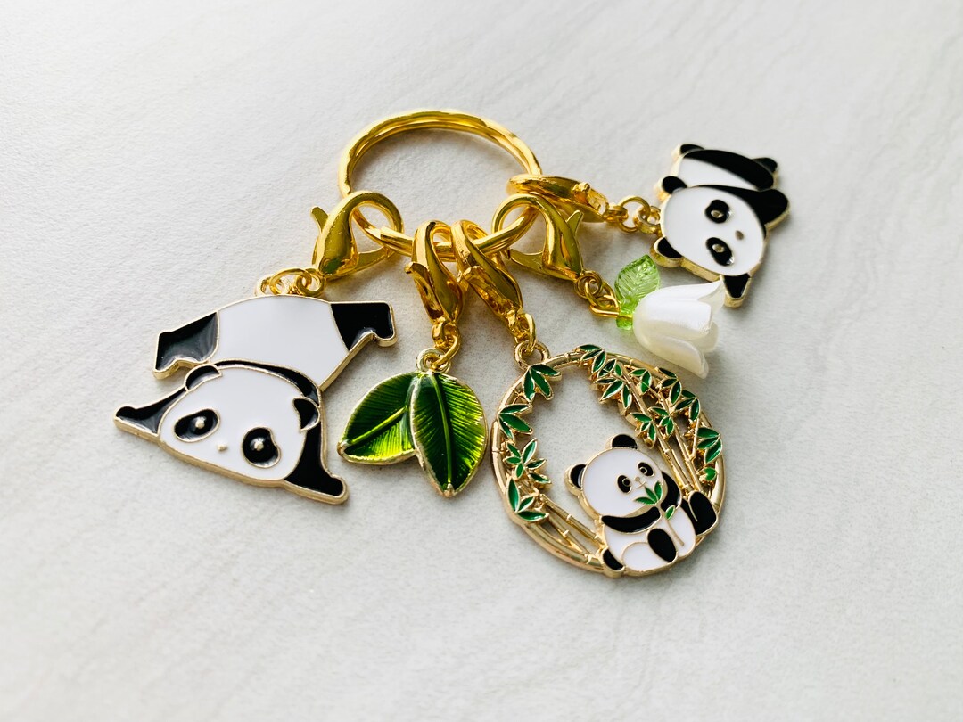 Panda Stitch Markers, 5 Pieces - Etsy