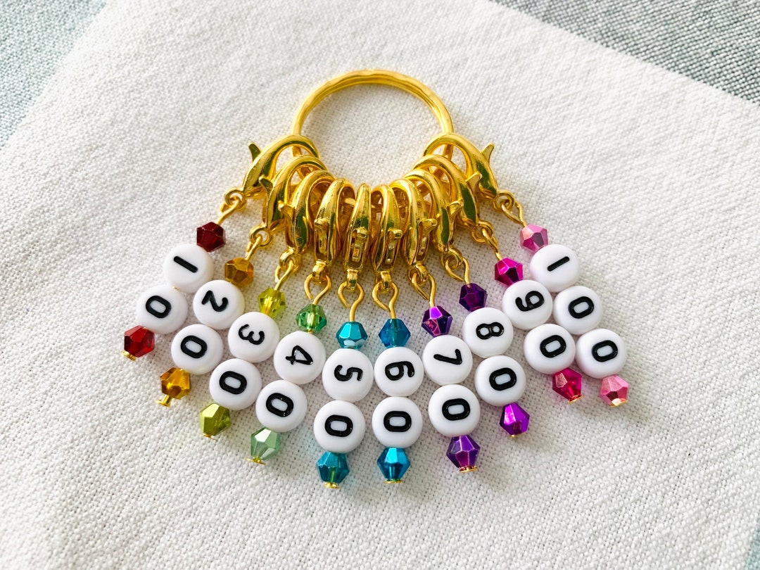 Stitch Markers | Stitch/row Counters | (10-20 Pieces) - Etsy