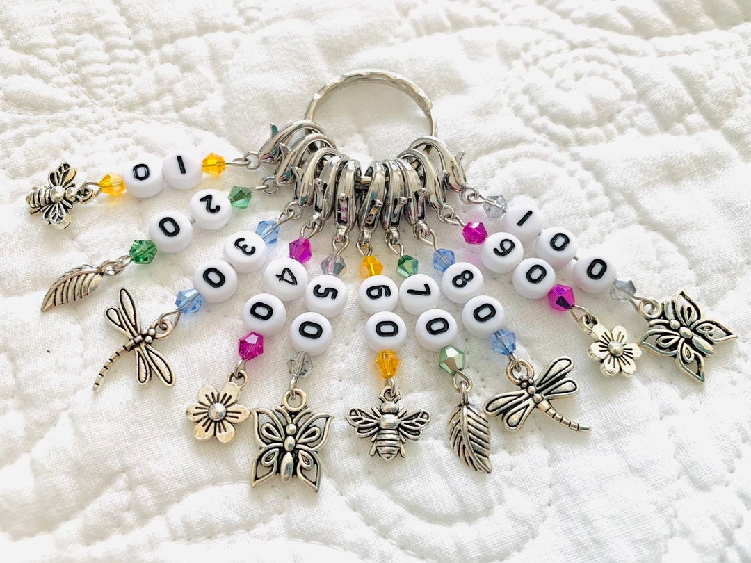 Garden Theme Stitch Counters, 10 Pieces - Etsy