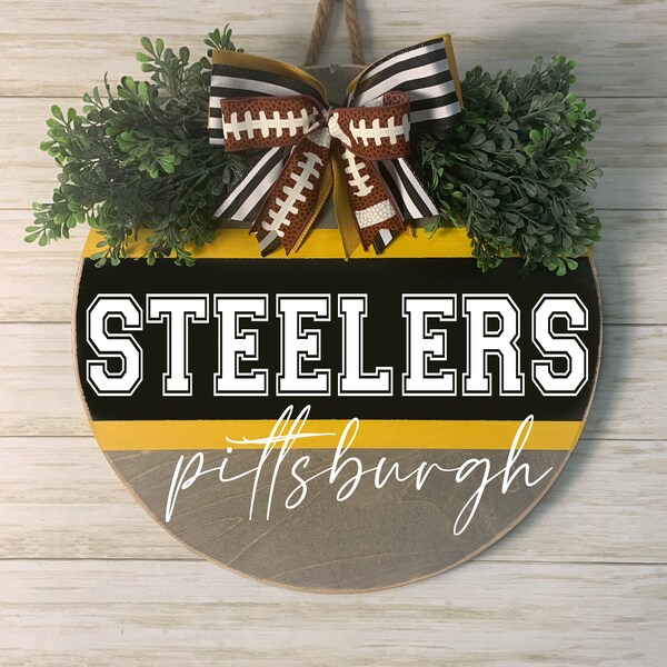 Pittsburgh Steelers Sign - Etsy