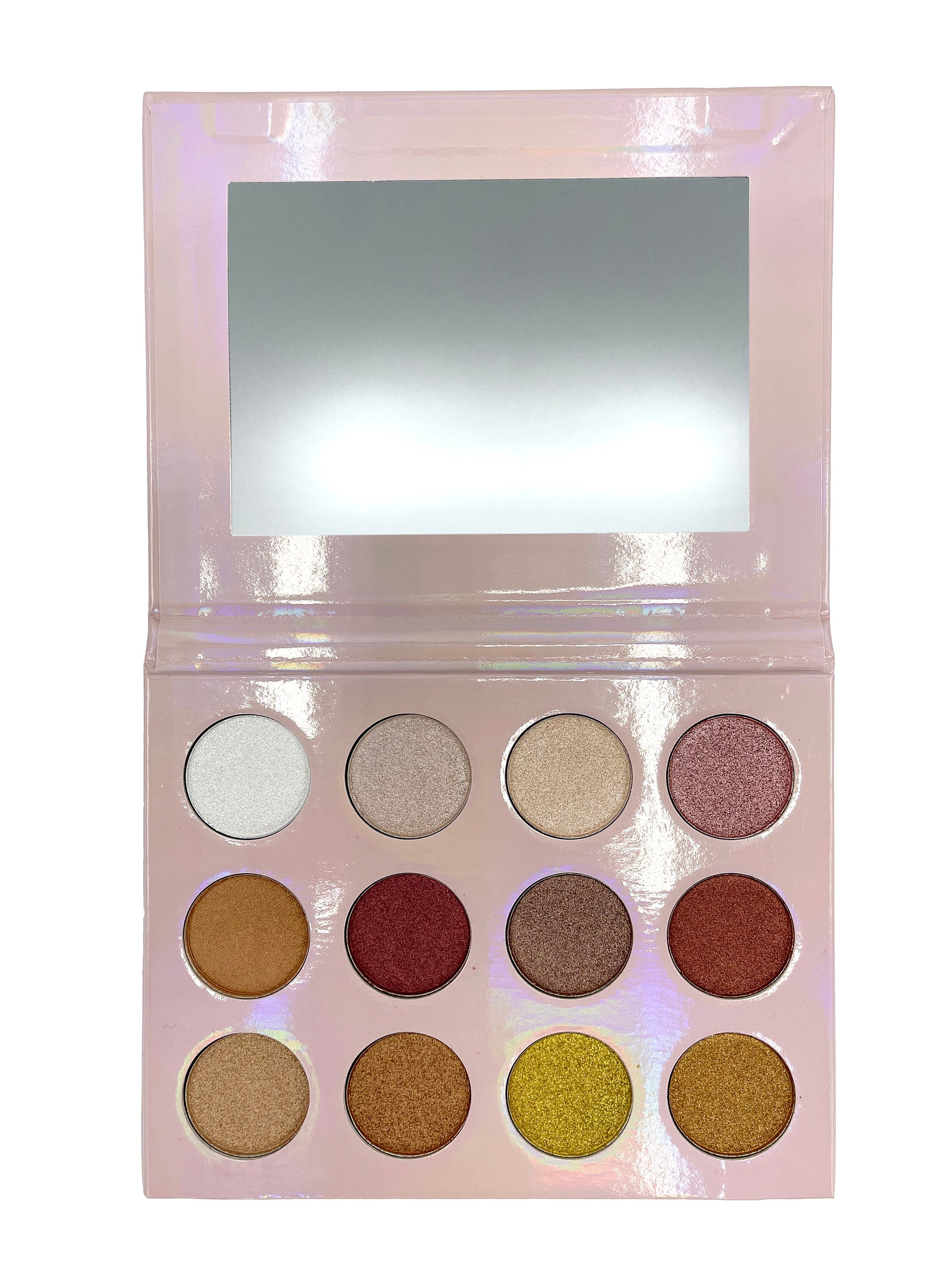 Queen Nandi Beauty 12 Colors Nude Themed African Queen Eye Shadow ...