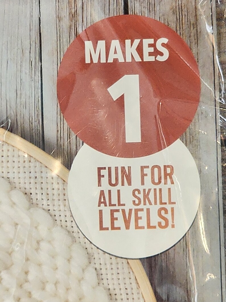 Big Wave Punch Needle Craft Kit - Etsy