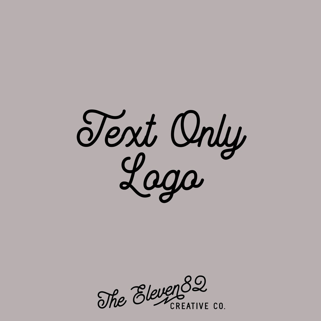 TEXT ONLY LOGO No Background, Text Logo, Logo, Simple Logo, Transparent ...