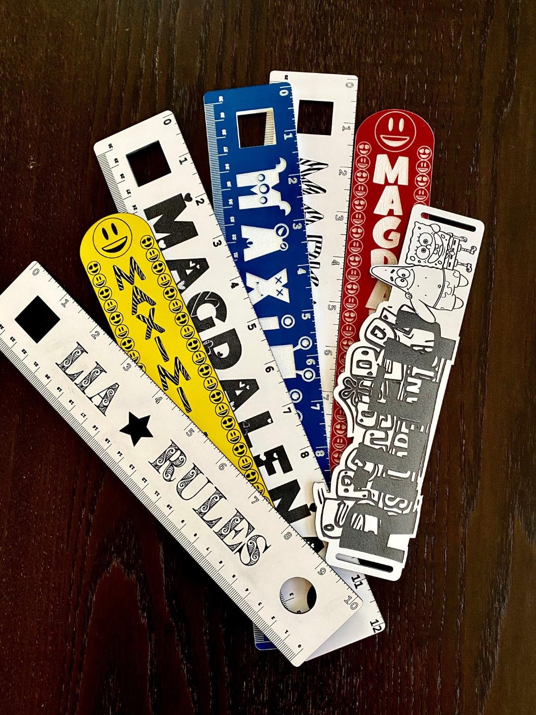 Personalized Rulers for Kids and Teachers That Rule. Rulers - Etsy