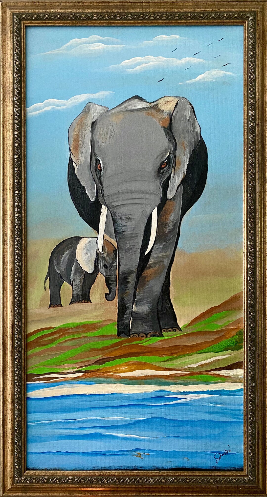 Mother With Baby Montu - Etsy