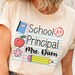 Custom School Principal Shirt, Personalized School Director T-shirt ...
