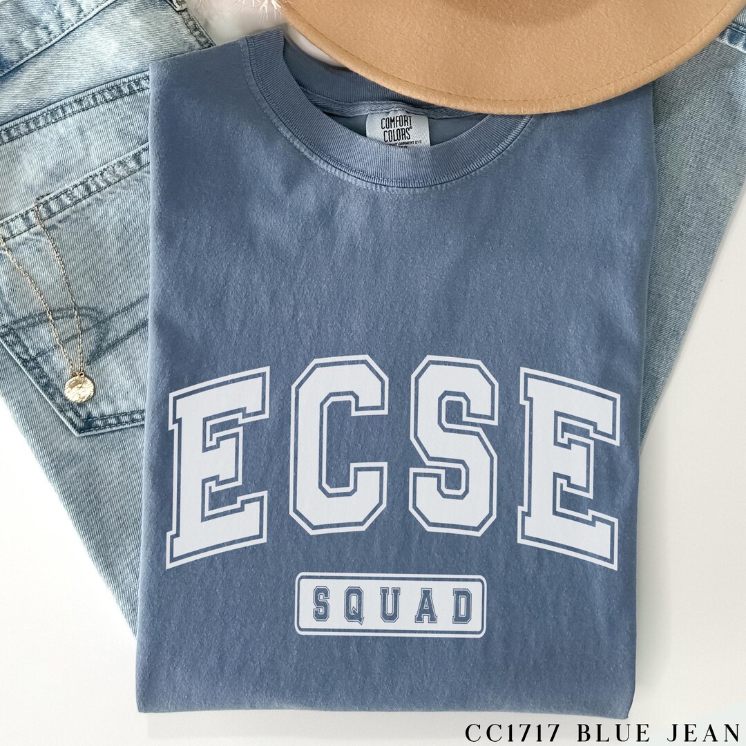 Comfort Colors® ECSE Squad Shirt, Head Start Team Sweater, Daycare ...