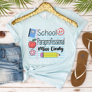 Custom School Principal Shirt, Personalized School Director T-shirt ...