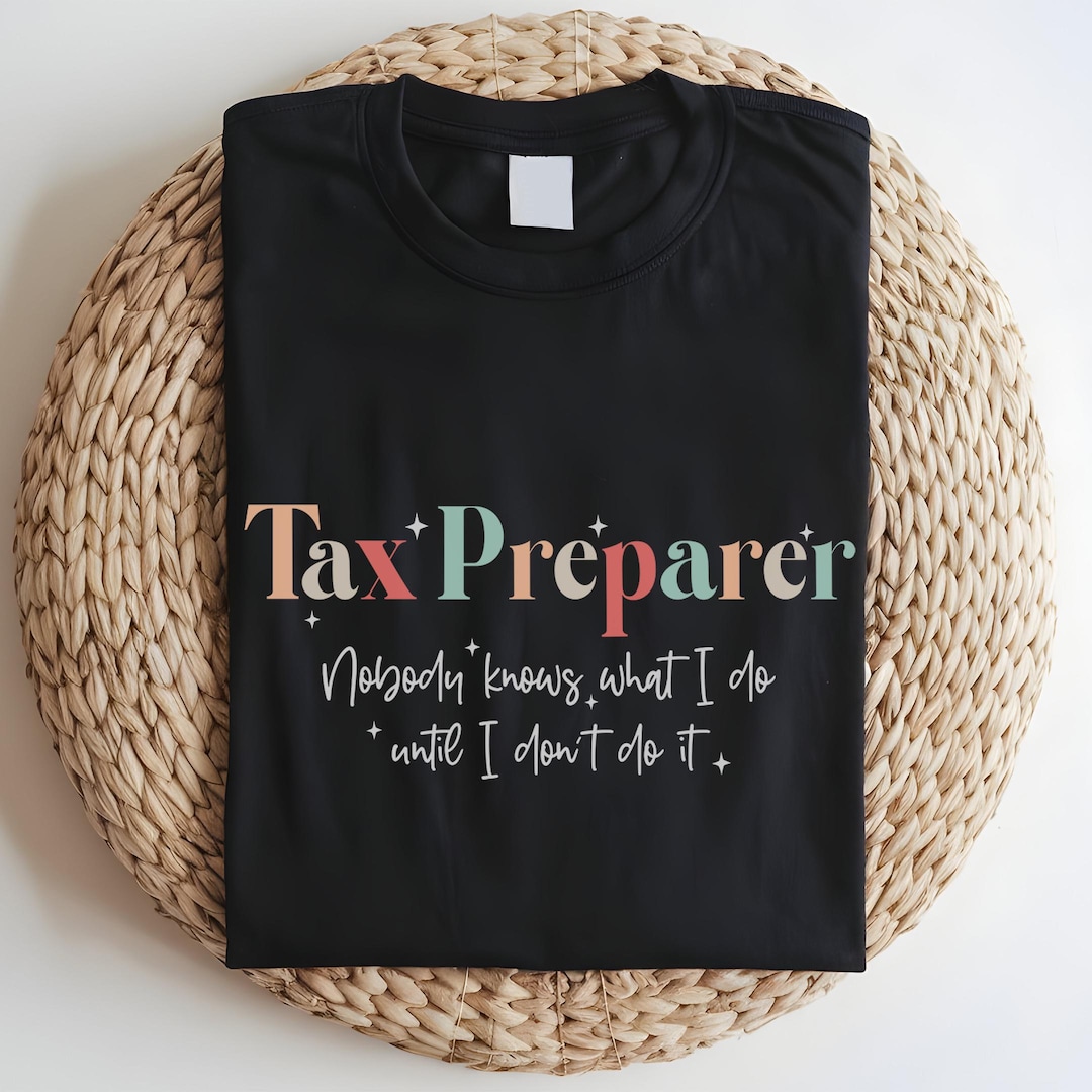 Funny Tax Preparer Shirt, Tax Season Survivor Tee, It's Accrual World ...