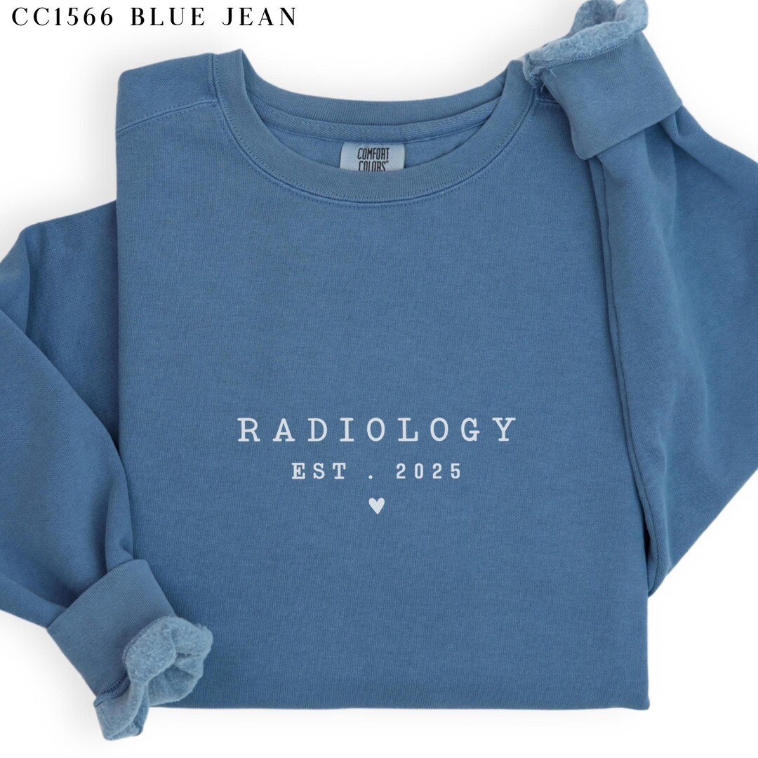 Comfort Colors® Custom RAD Tech Shirt for Radiologic Technologist ...