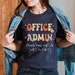 Office Admin Shirt, Front Desk Administration T-shirt, School Admin ...