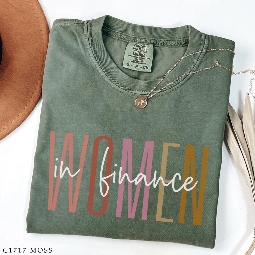 Women in Finance Shirt, Finance Banker Woman Tee, Corporate Finance ...