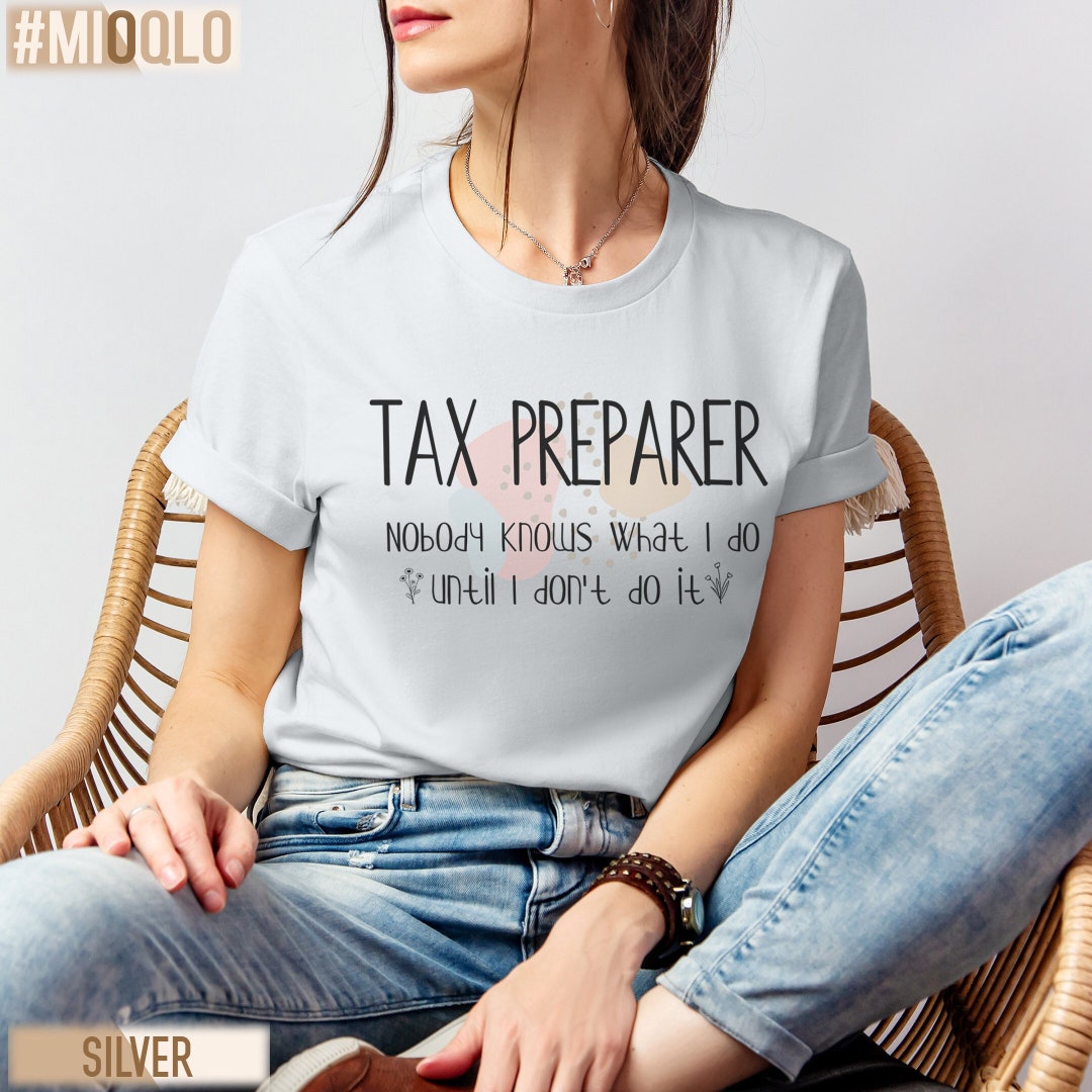 Funny Tax Preparer Shirt, Nobody Knows What I Do Boho Cute Tax ...