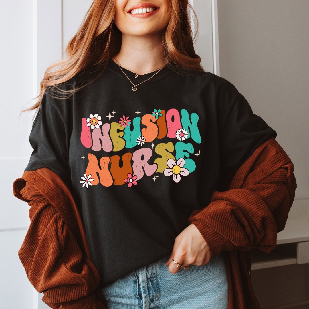 Infusion Nurse Retro Nurse Life, Nursing School Student Grad Nurse ...