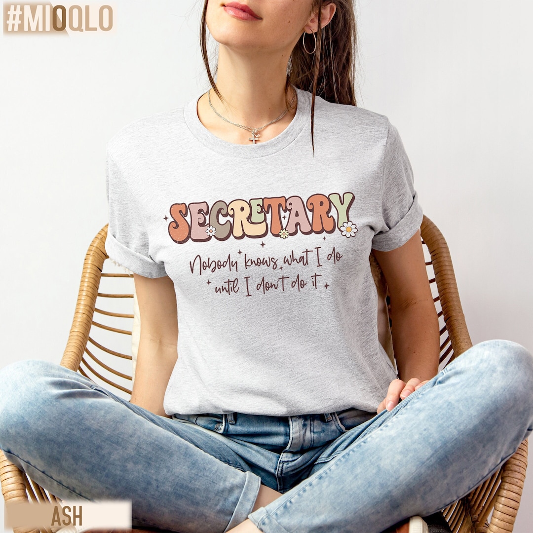 Funny Secretary Shirt, School Secretary, Front Office Crew Custom ...