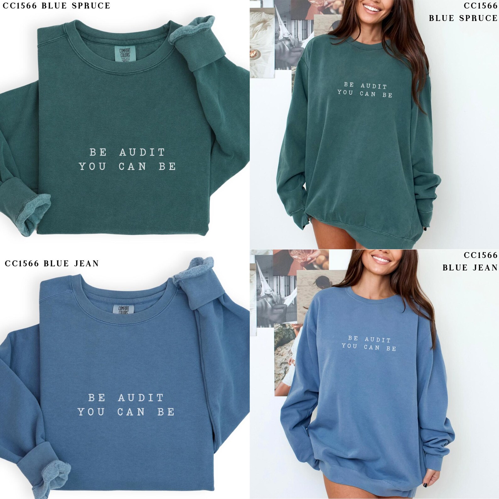 Comfort Colors® Be Audit You Can Be Shirt, Funny Auditor Shirt, Auditor ...
