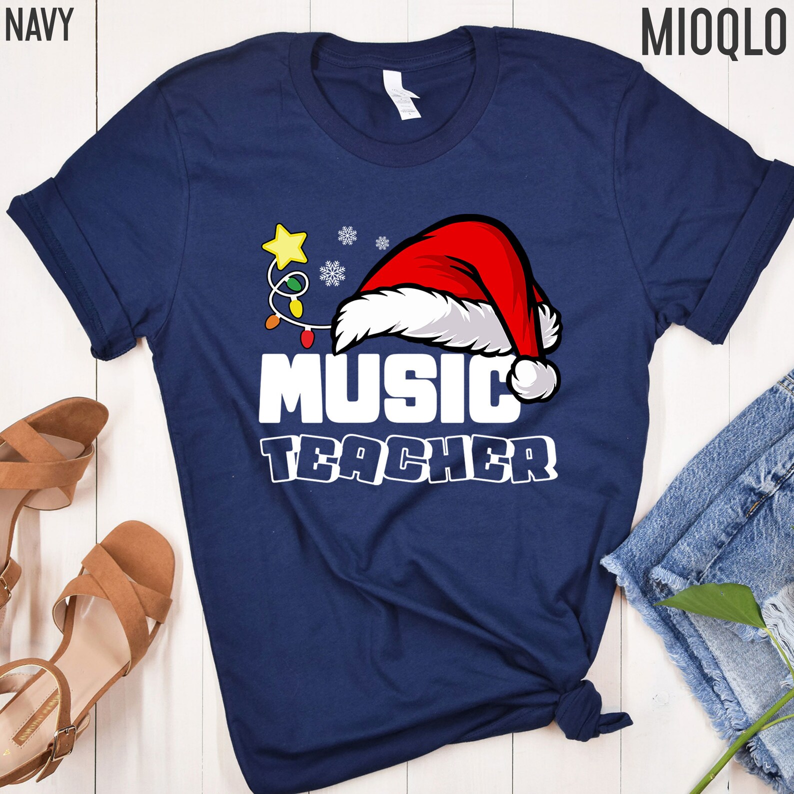 Santa Team School Teachers Squad Matching Holiday Christmas - Etsy