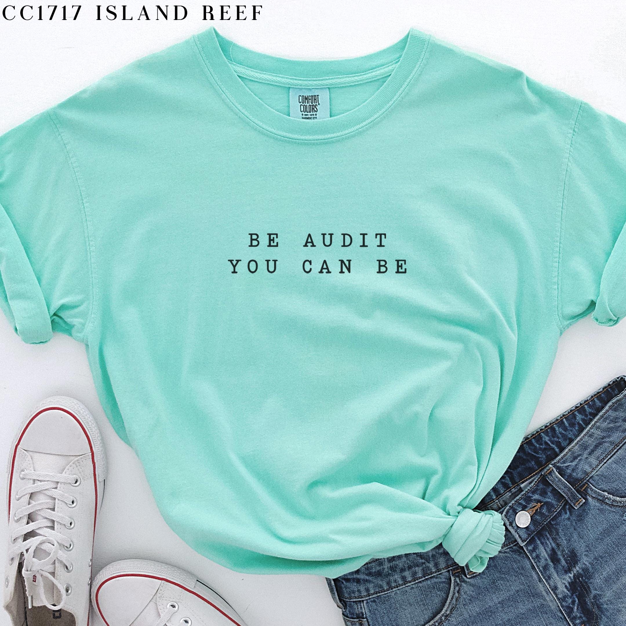 Comfort Colors® Be Audit You Can Be Shirt, Funny Auditor Shirt, Auditor ...