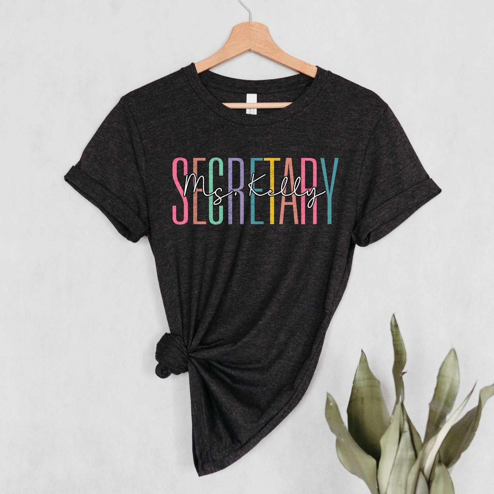Custom Name Secretary Shirt Birthday Secretaries Day Gift - Etsy