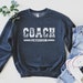 Custom Name Football Coach Shirt, Personalized Football Trainer Sweater ...