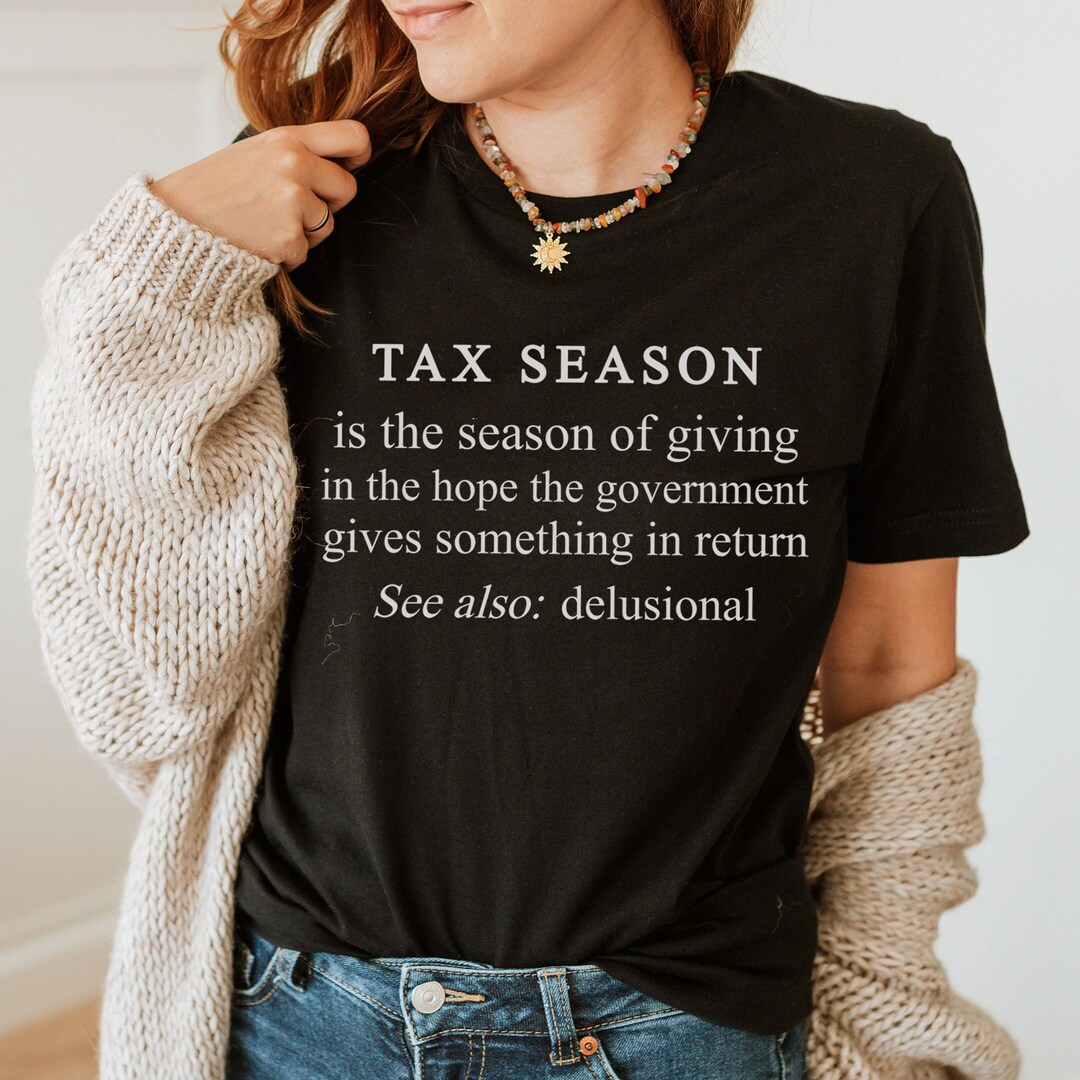 Funny Tax Season Shirt, Tax Season Survivor T-shirt, Tax Season ...