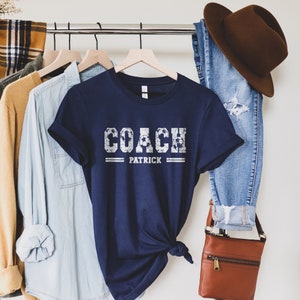 Custom Name Baseball Coach Shirt, Personalized Baseball Coach Sweater ...
