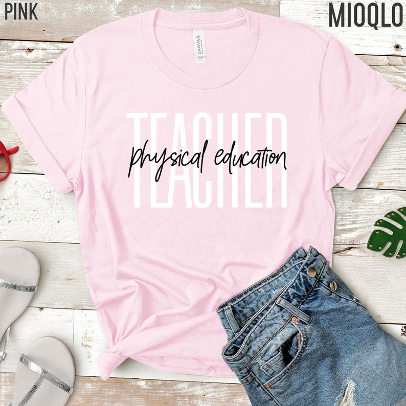 Physical Education Teacher Shirt PE Teacher PE Teacher Team - Etsy
