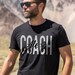 Custom Name Coach Shirt, Personalized Coach Sweatshirt, Personalize ...