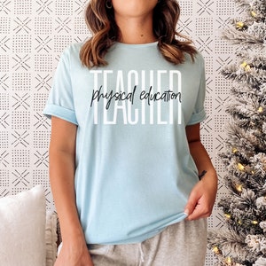 Physical Education Teacher Shirt, PE Teacher, PE Teacher Team, Cute ...