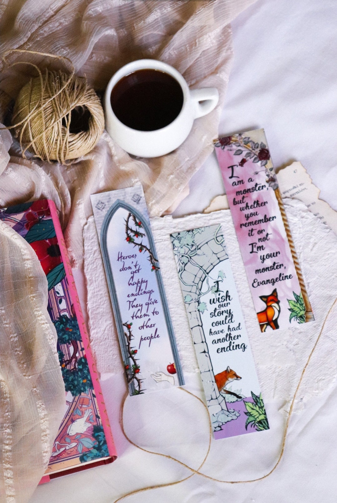 Once Upon A Broken Heart Bookmark Bundle - Etsy