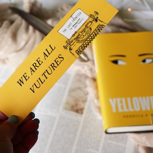 Vultures - Yellowface by R.F. Kuang Double Sided Bookmark - Etsy