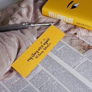Vultures - Yellowface by R.F. Kuang Double Sided Bookmark - Etsy