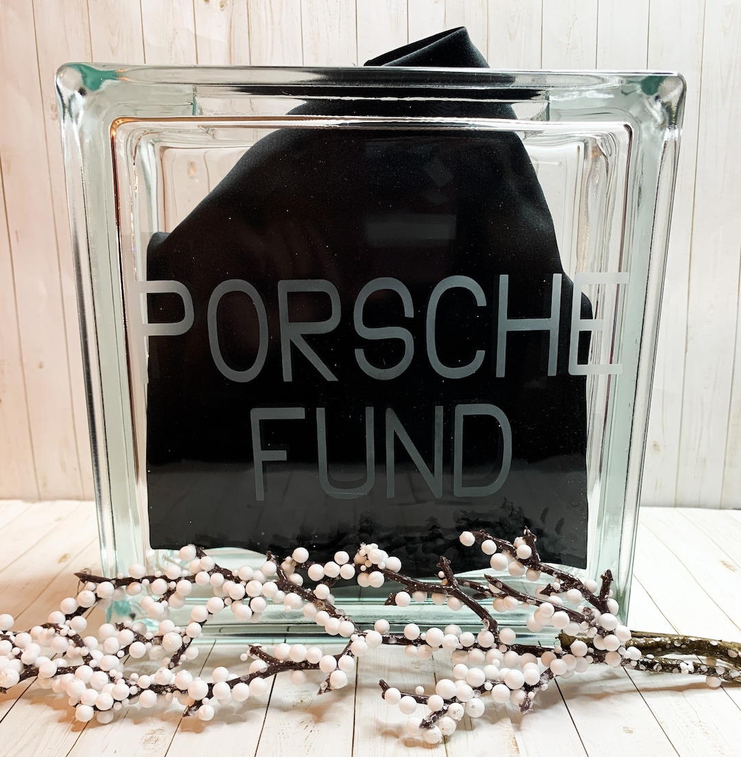 Custom Piggy Bank, Glass Bank, Coin Box, Vacation Fund, Savings Box ...