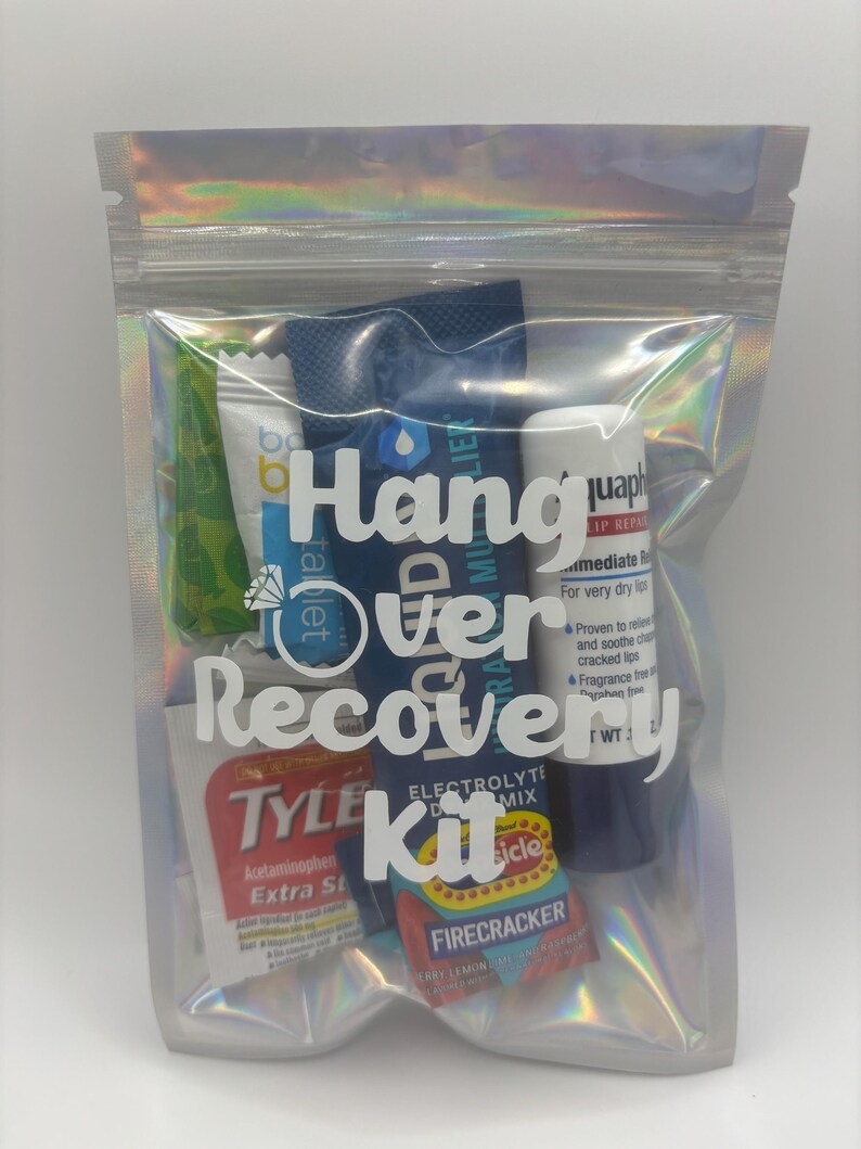 Hangover Recovery Kit, Bachelorette Party Kit, - Etsy