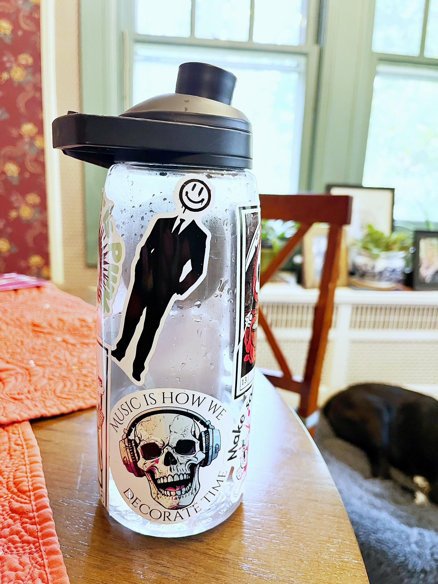Anonymous Artist Vinyl Sticker: Black and White Graffiti Art Decal - Etsy