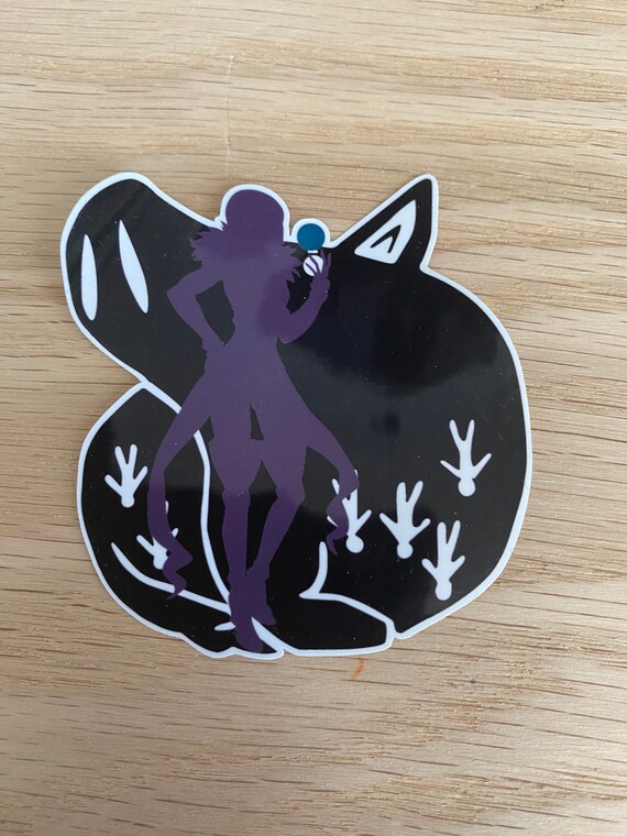 Merlin Silhouette 3 In. Sticker | Etsy