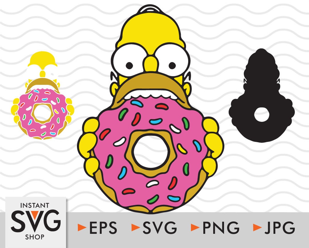 Simpsons Donut Png