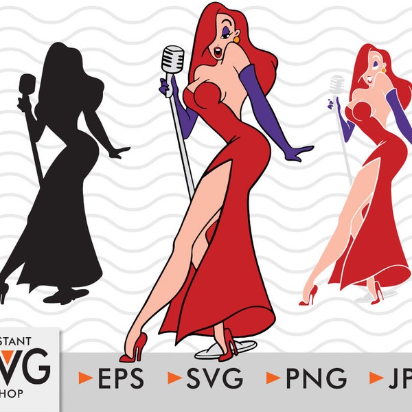 Jessica Rabbit - Etsy