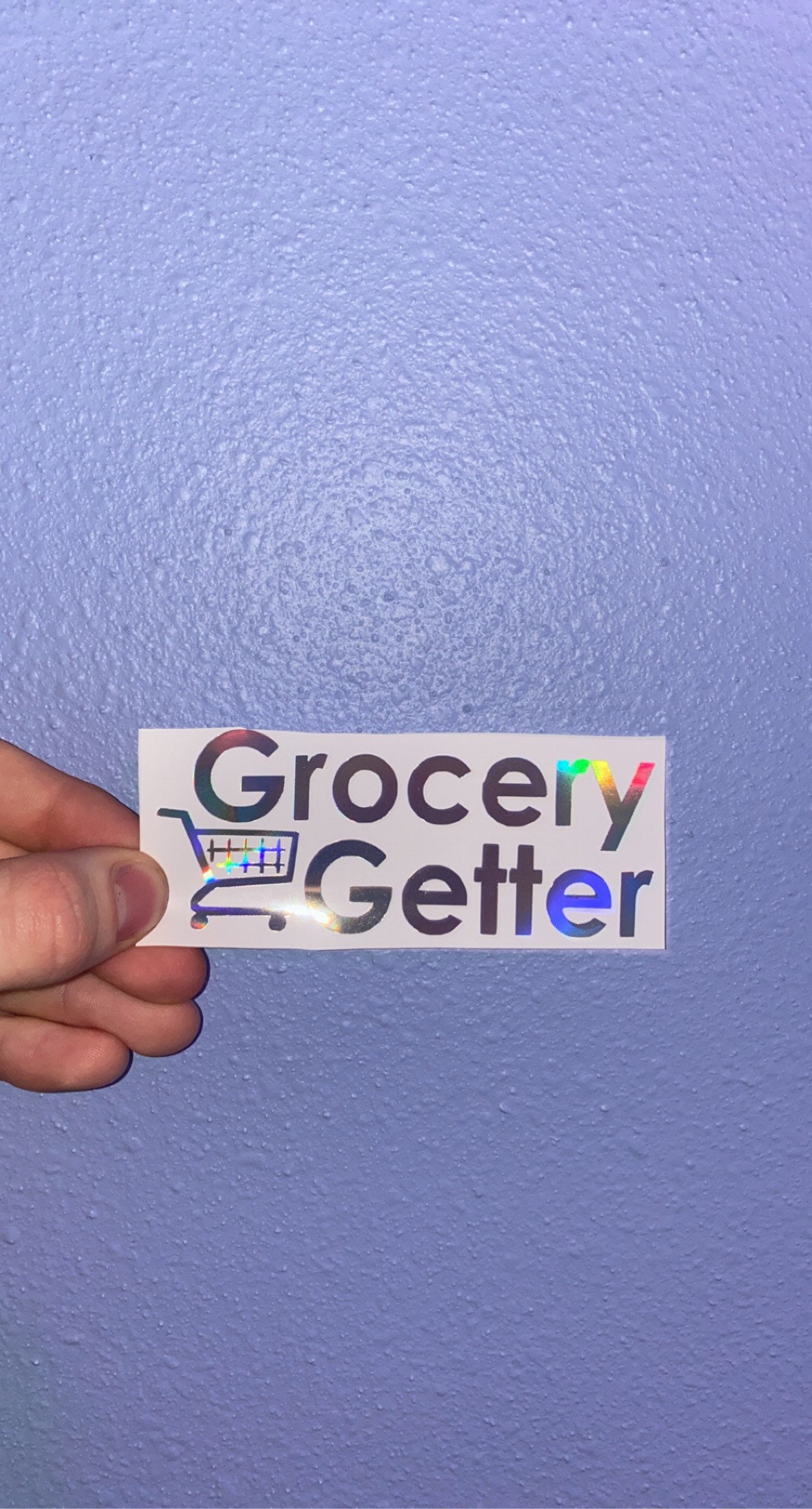 Grocery Getter Vinyl Sticker Decal - Etsy