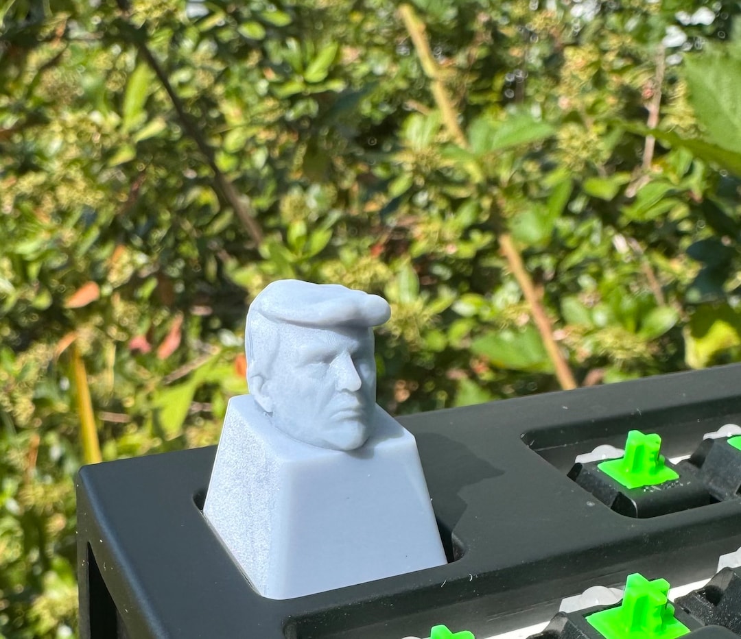 Donald Trump Keycap Custom Keycaps Handmade Gift Keycaps Resin Keycaps ...