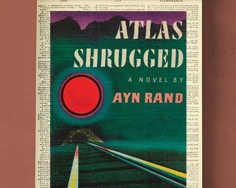 Atlas Shrugged Art Poster - Etsy