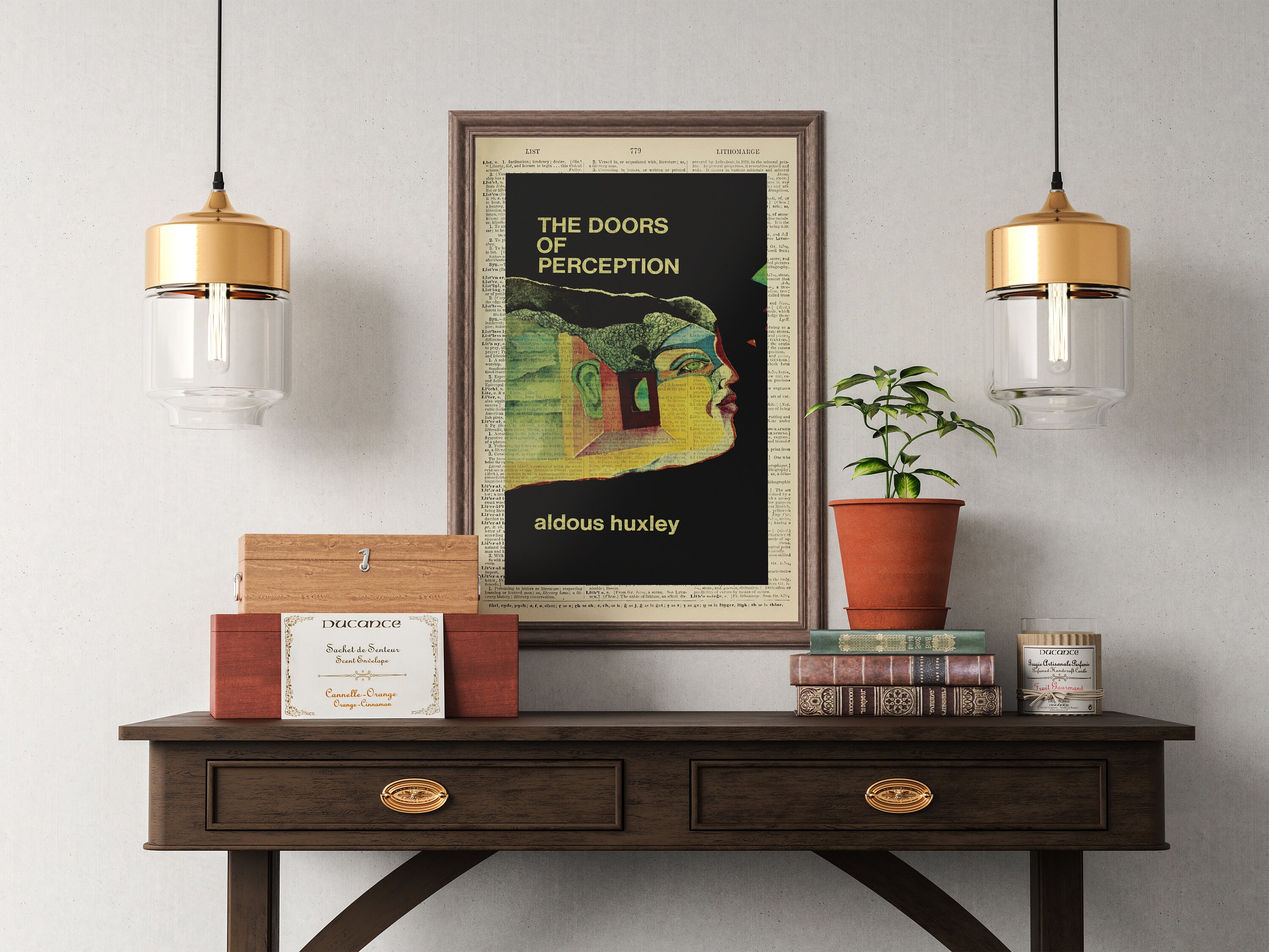 Printable Book Cover, the Doors of Perception by Aldous Huxley ...