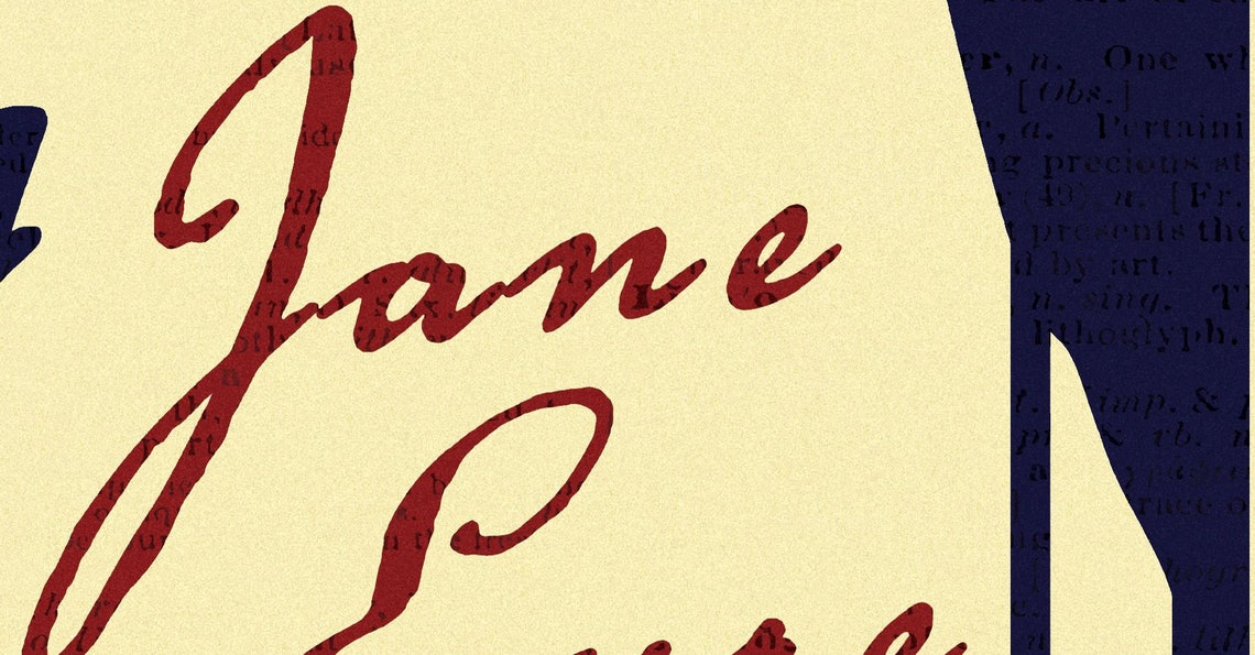 Jane Eyre Print, Charlotte Bronte Poster, Printablebook Cover, Literary ...