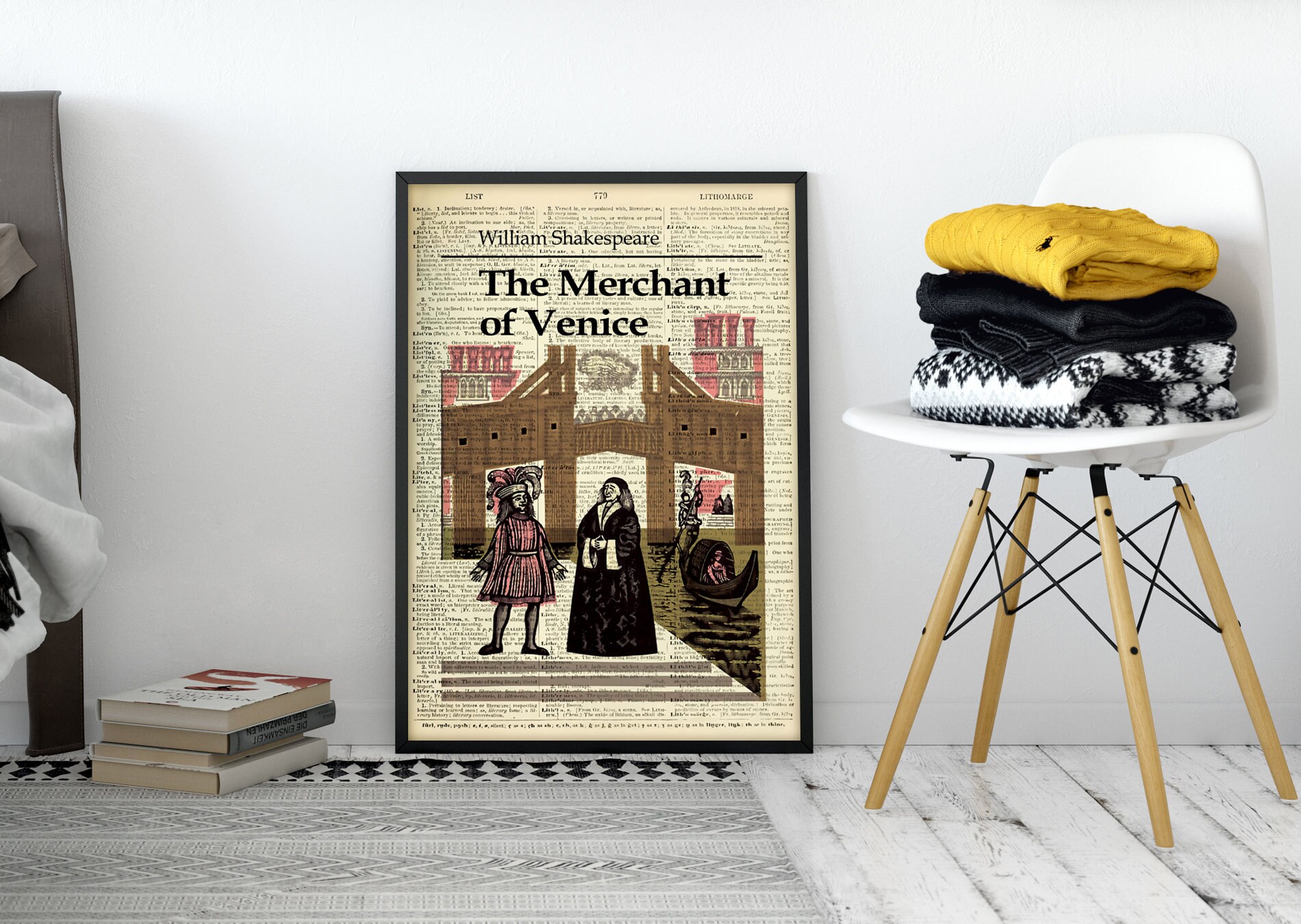 The Merchant of Venice by Shakespeare, Printable Poster, Classroom Wall ...